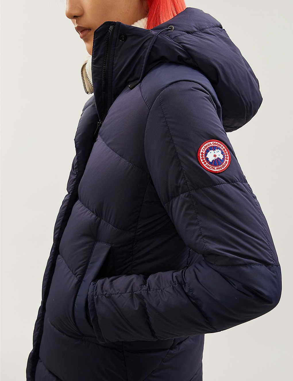 Canada Goose Goose Alliston Brand-patch Drawstring-hood Shell Jacket in ...