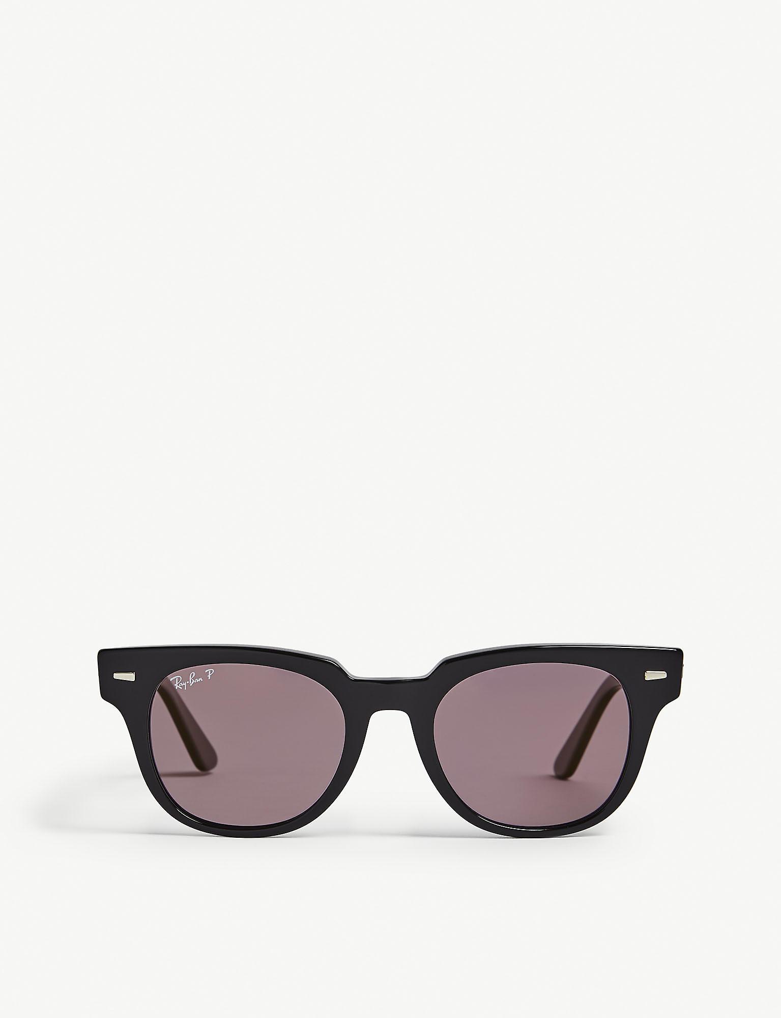 Ray-Ban Rb2168 Meteor Square-frame Sunglasses in Black - Lyst