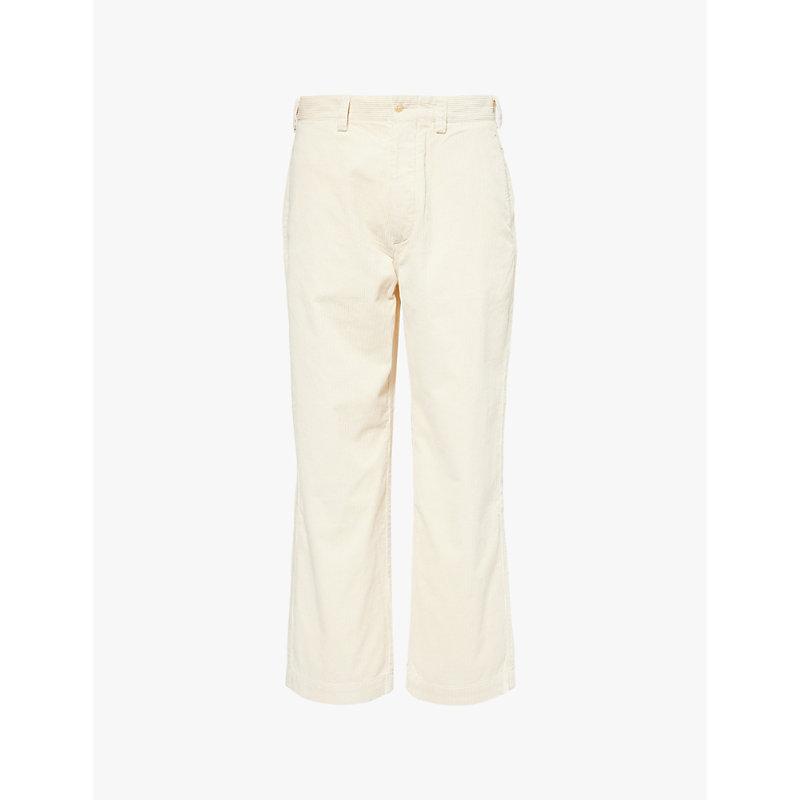 Polo Ralph Lauren Big Chino Corduroy Straight-Leg Relaxed-Fit Cotton Trousers in Natural for Men ...