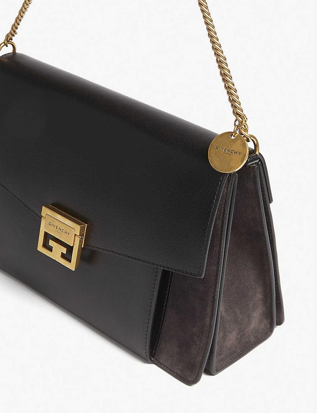Givenchy Black Handbag With Gold Chain | Paul Smith