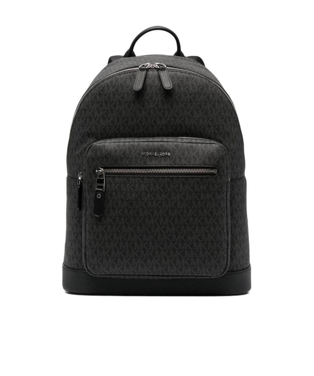 Michael Kors Hudson Monogram Backpack in Black for Men | Lyst