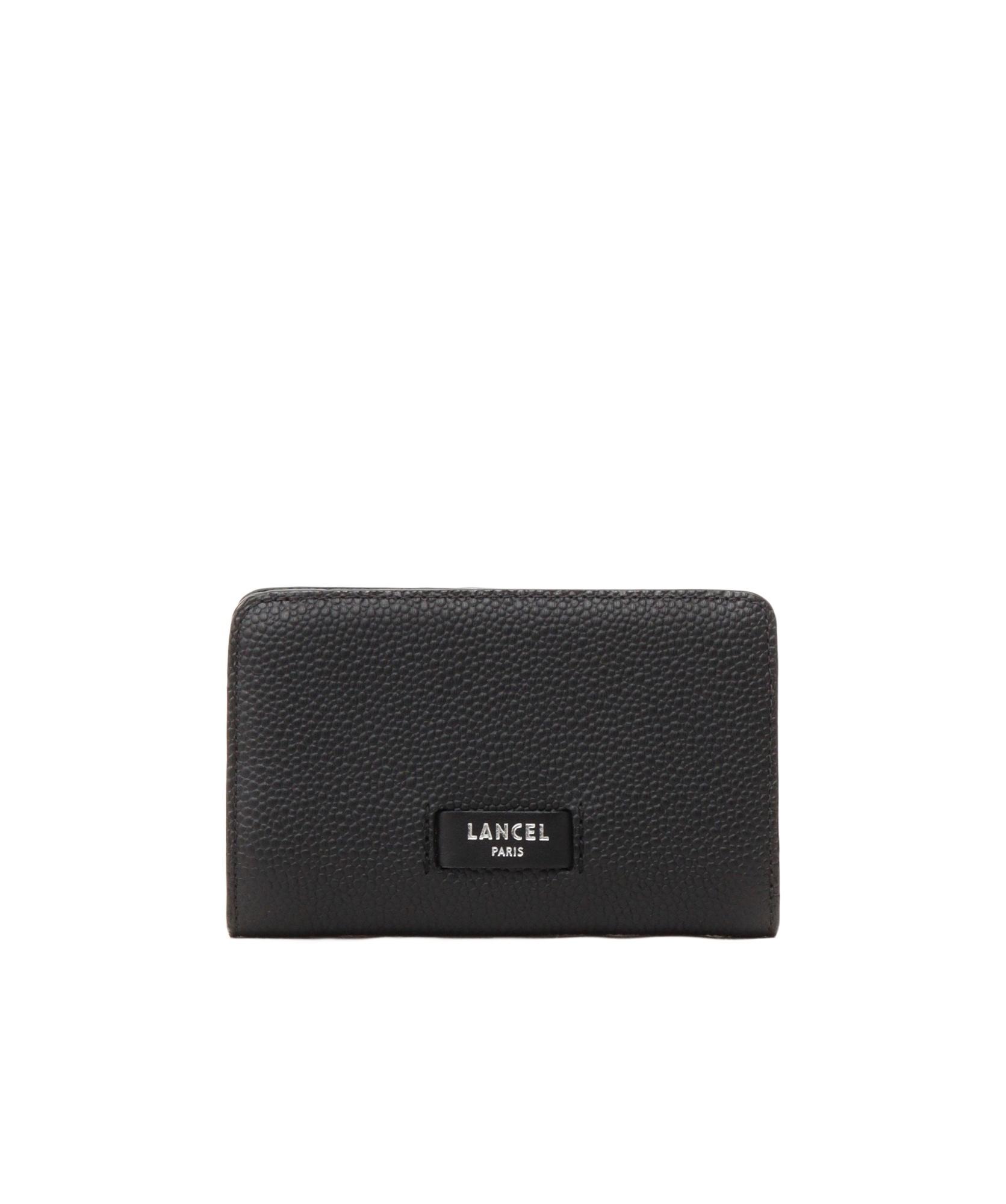 Lancel Logo Wallet in Black | Lyst