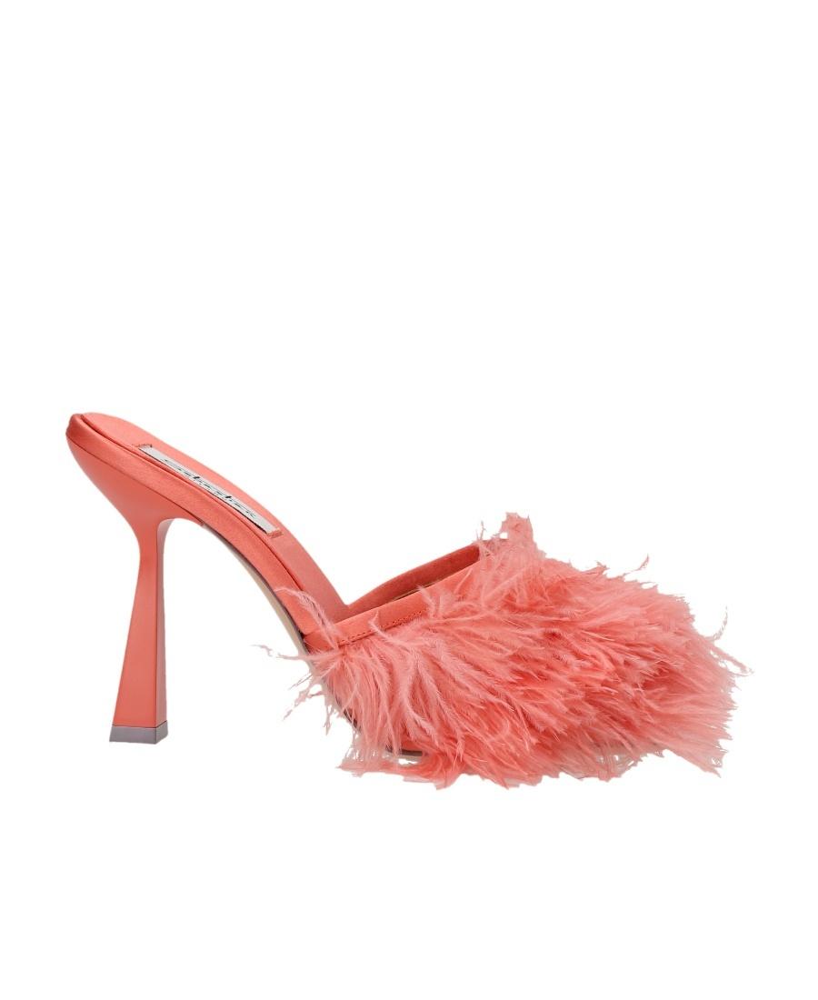 Sebastian Milano Logo High Heels in Pink | Lyst