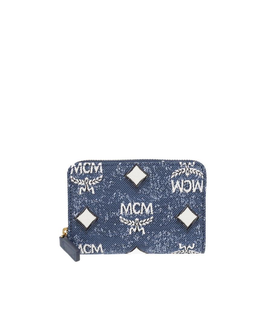 MCM Flower Purse in Blue for Men | Lyst