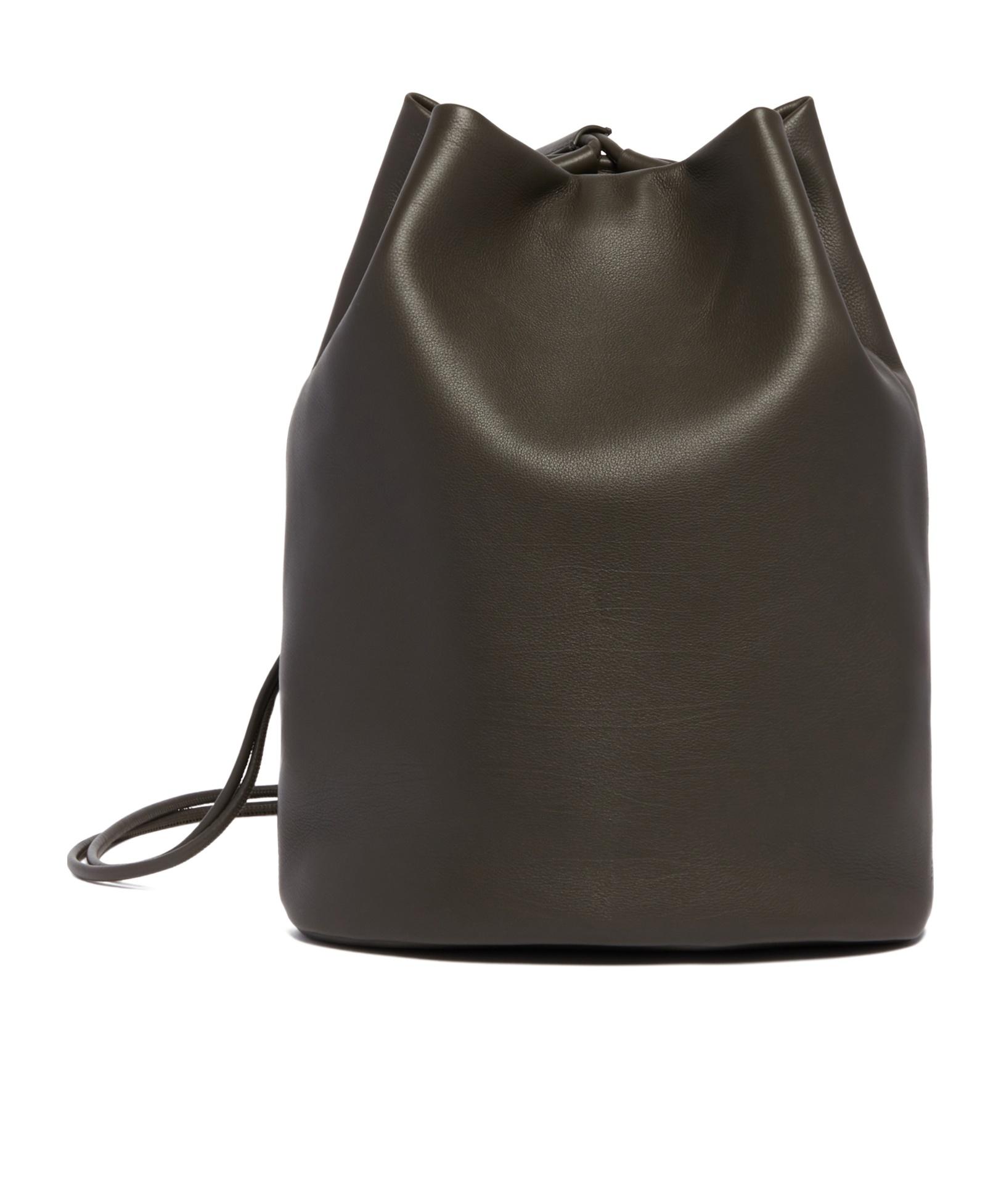 The Row Logo Backpack in Gray | Lyst
