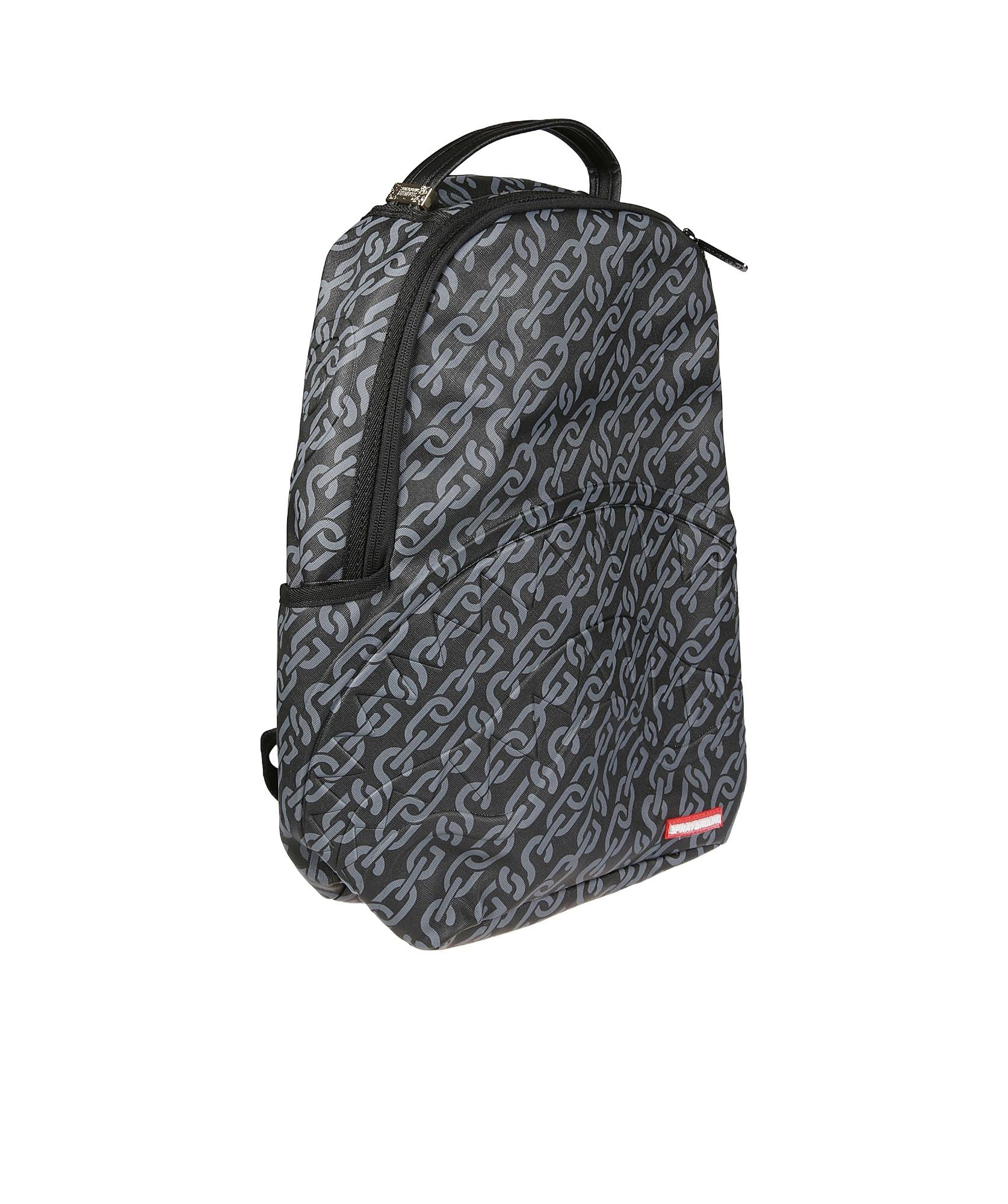Sprayground Logo Backpack in Gray for Men | Lyst