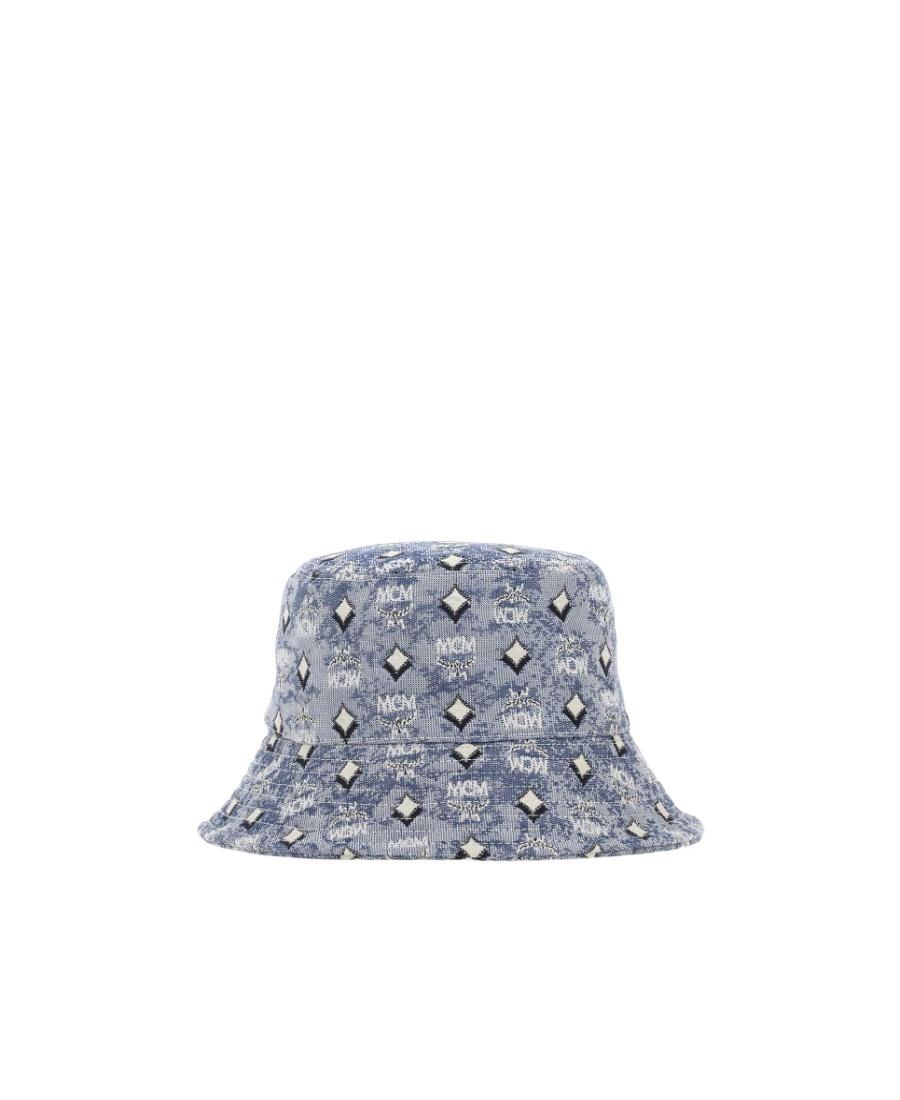 MCM Logo Cowboy Hat in Blue for Men | Lyst