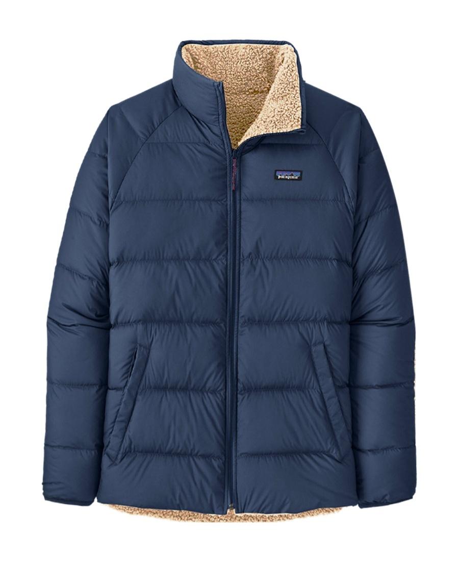 Patagonia Double-Sided Down Jacket in Blue for Men | Lyst