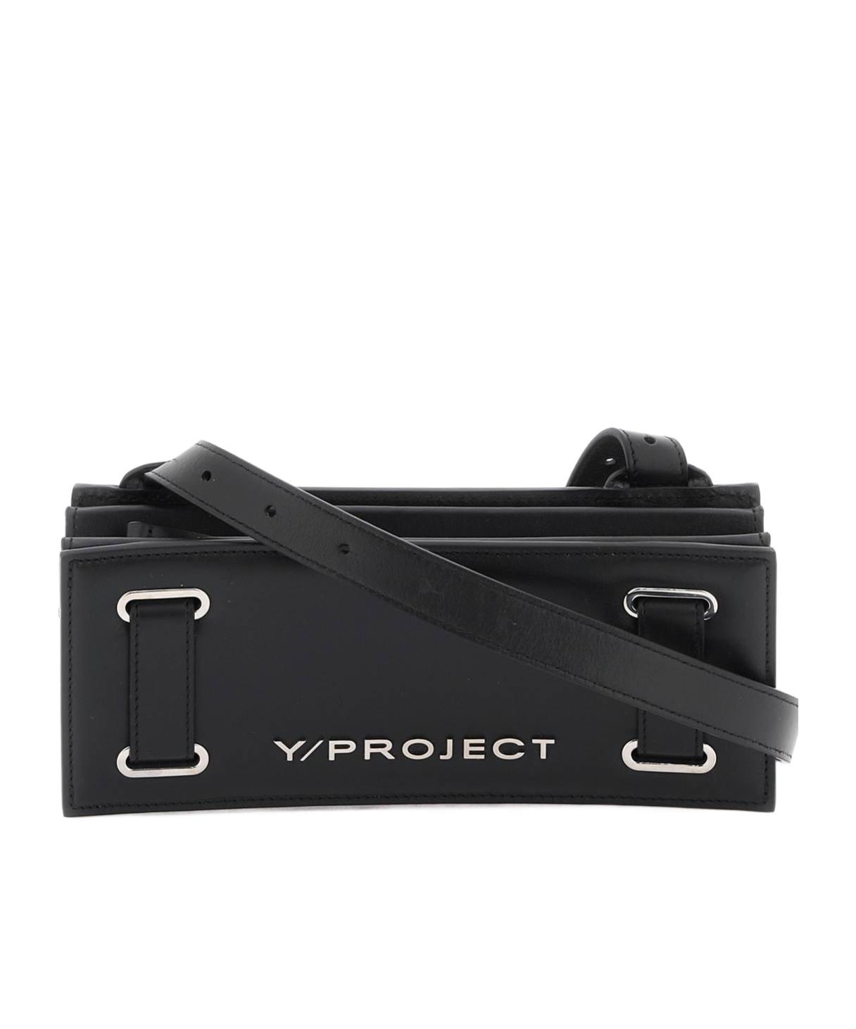 Y. Project Logo-Lettering Cross Body Bag in Black | Lyst