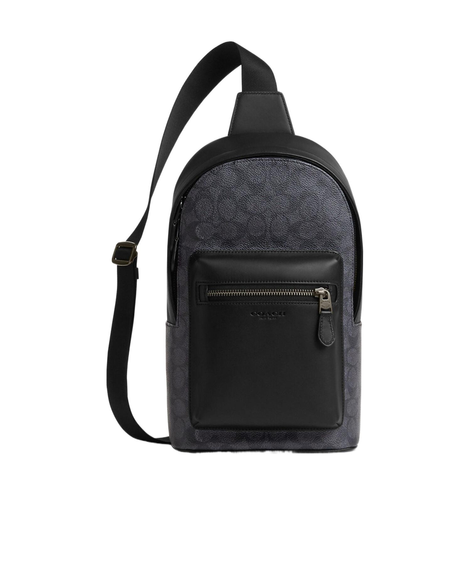 COACH West Pack'S Iconic Cross-Body Bag in Black for Men | Lyst