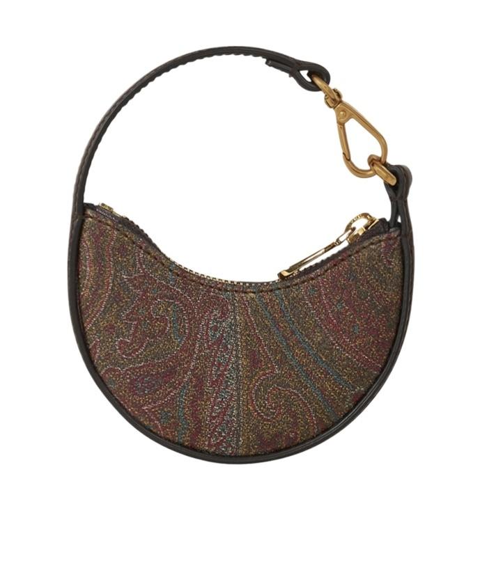 Etro Mini Paisley Hobo Bag in Brown | Lyst