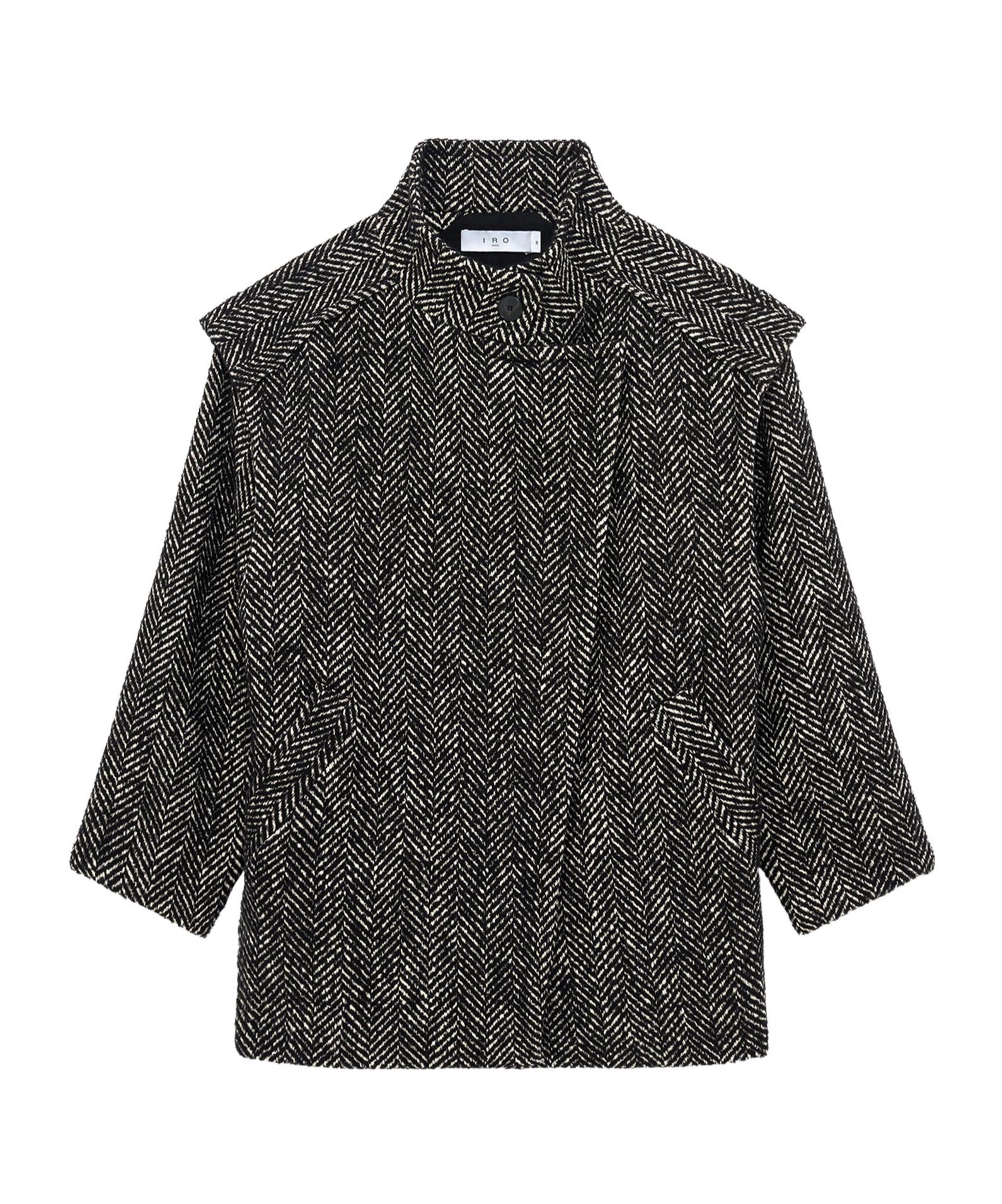 IRO Esmera Medium And Long Coat in Gray | Lyst