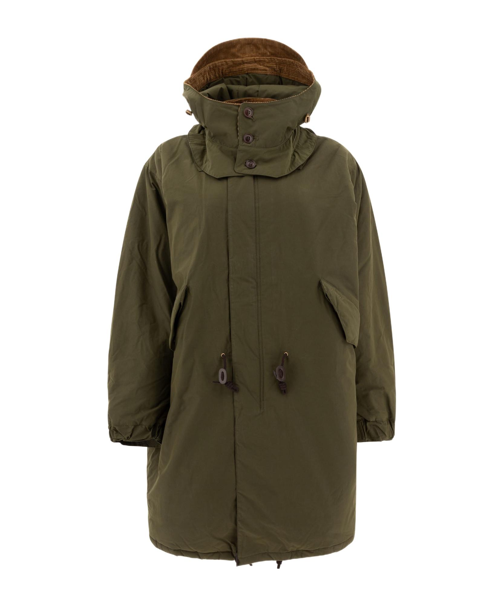 Baracuta Barbour X Mod Parka Coat in Green for Men | Lyst