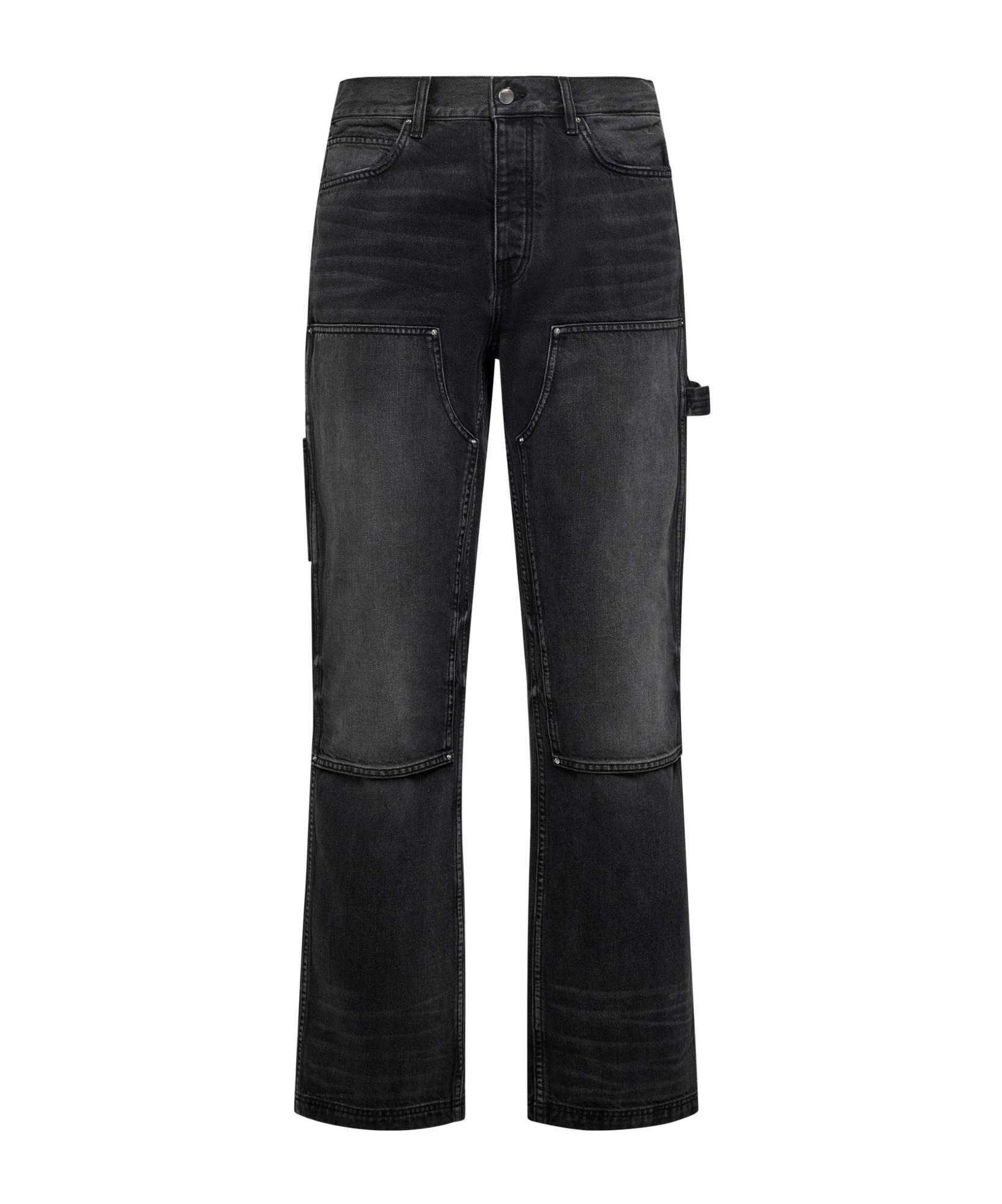 Amiri Washed Denim Pants in Black for Men | Lyst