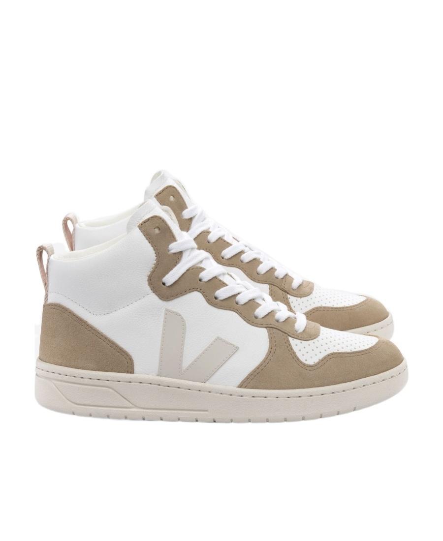 Veja Logo High-Top Board Shoes in White for Men | Lyst
