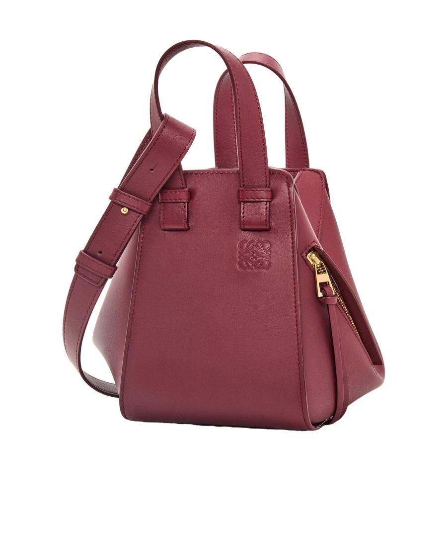 Loewe Logo Details Satchel in Red | Lyst