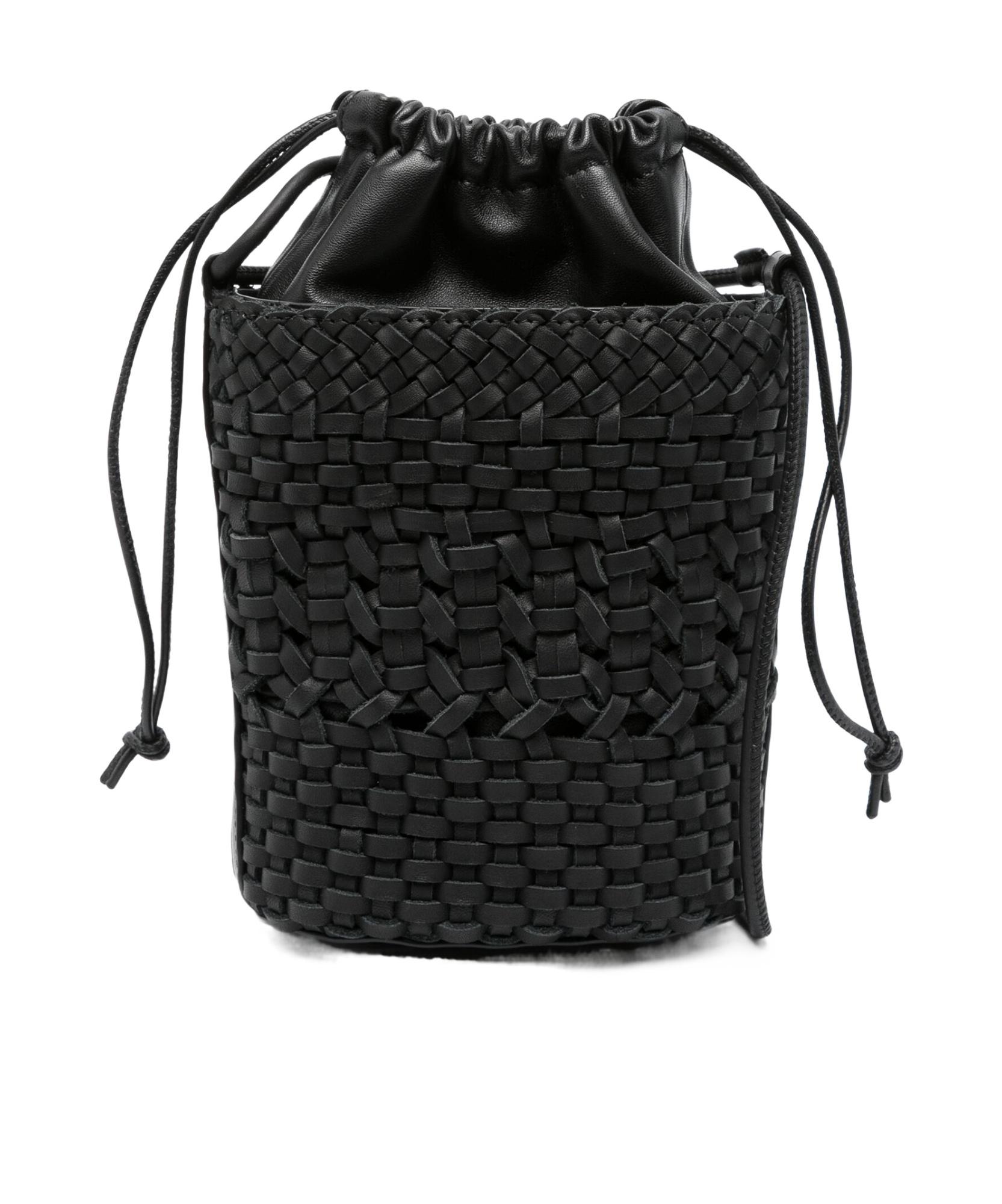 Hereu Lacing Bucket Bag in Black | Lyst