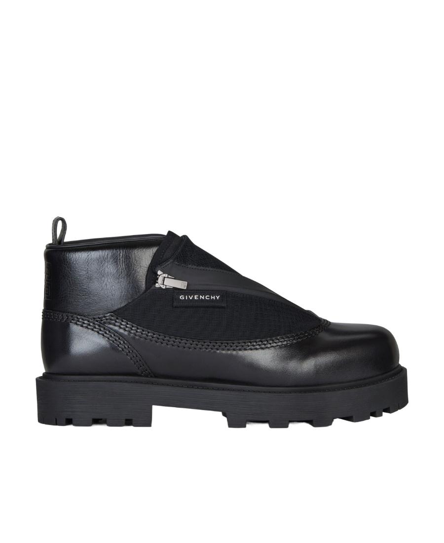 Givenchy Storm Ankle-Length Leather Boots in Black for Men | Lyst