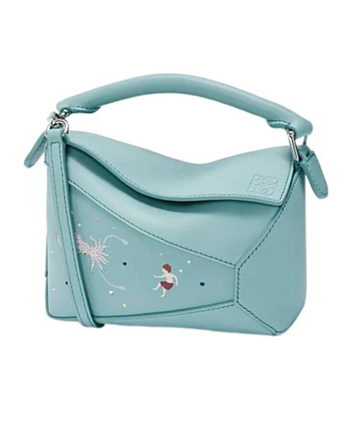 Loewe Squid Mini Shoulder Bag in Blue | Lyst