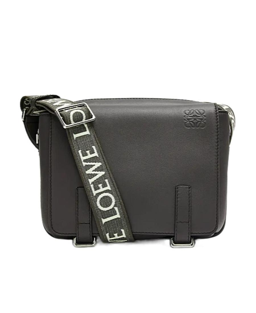 Loewe Logo Postman Shoulder Bag in Black for Men | Lyst