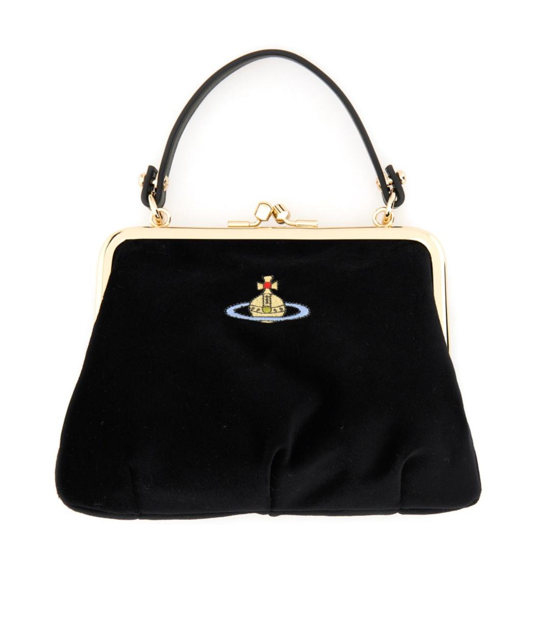 Vivienne Westwood Granny Frame Clutch Bag in Black | Lyst