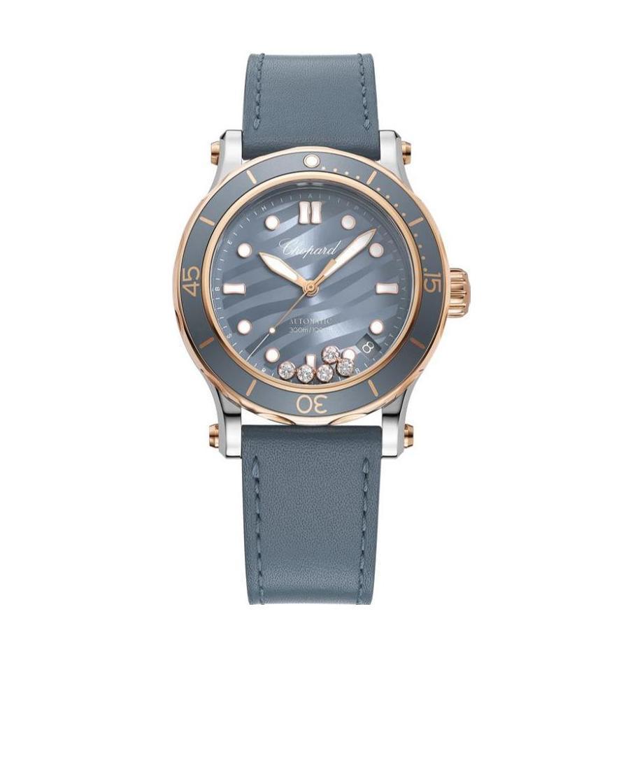 Chopard Logo Watch in Blue for Men | Lyst