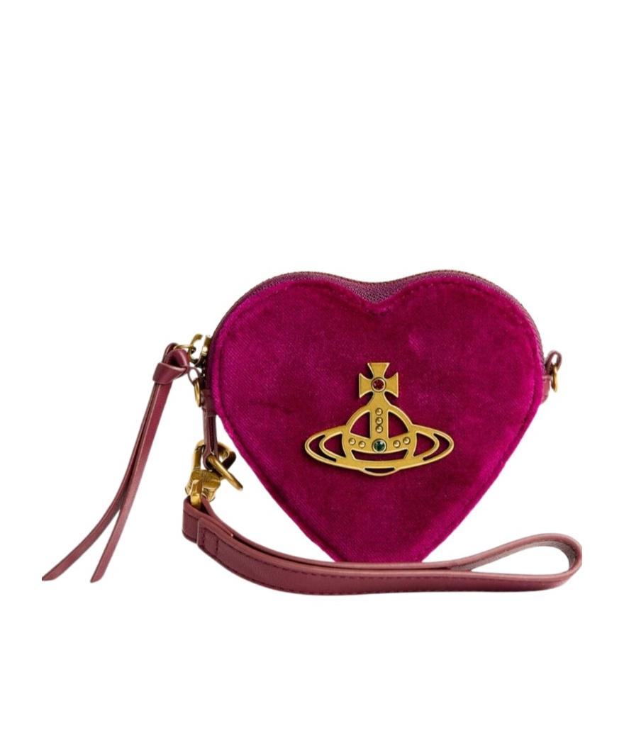 Vivienne Westwood Heart Mini Bag in Purple | Lyst
