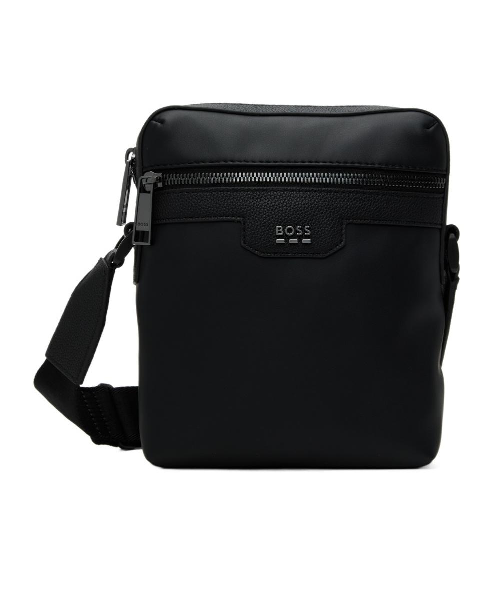 BOSS Logo Letter Shoulder Bag in Black for Men | Lyst