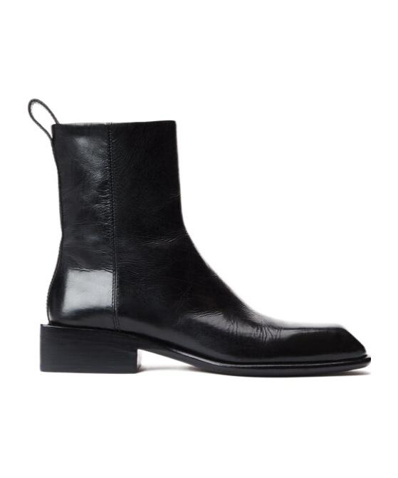 Alexander Wang Throttie Ankle Boots in Black | Lyst