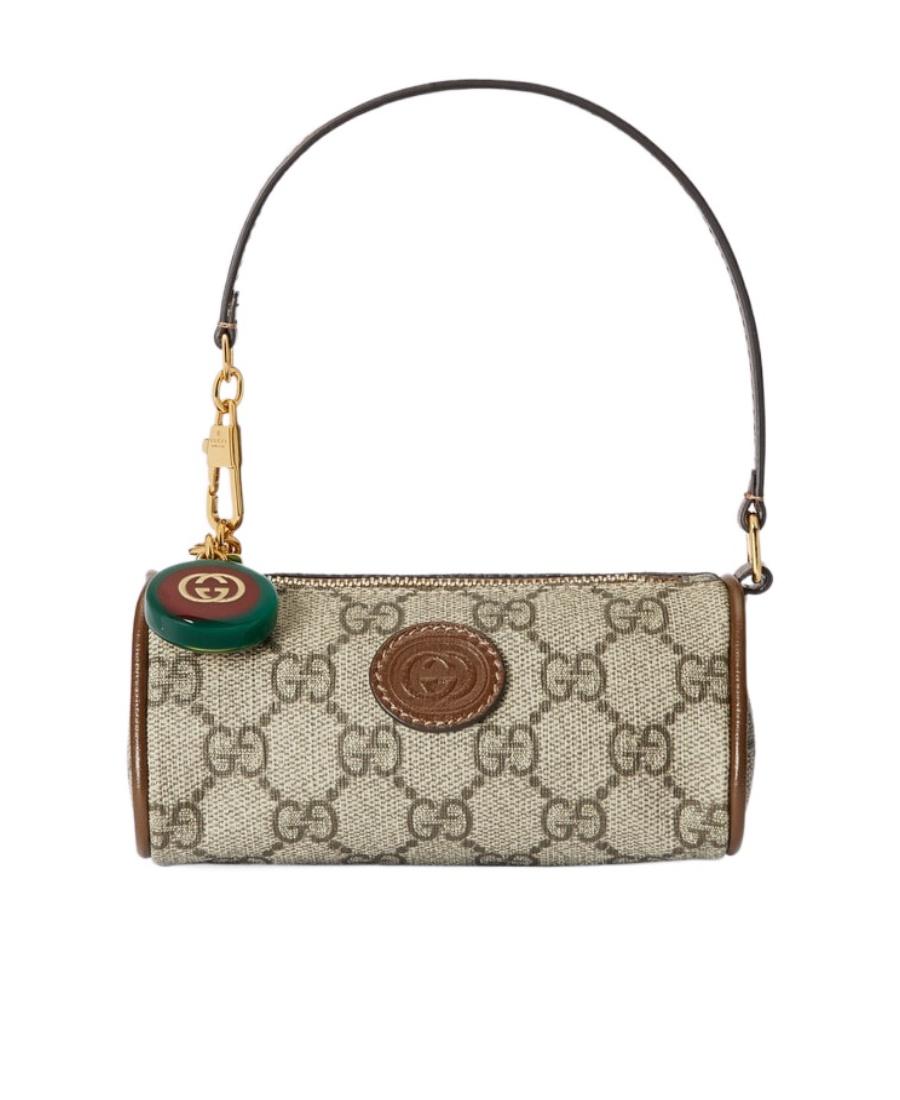 Gucci Logo Mini Handbag in Metallic | Lyst