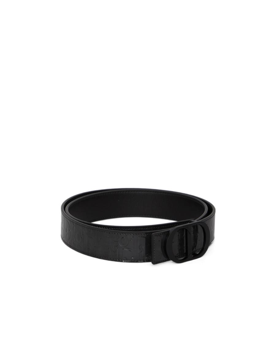 Dior Homme Logo Plaque Belt in Black for Men | Lyst