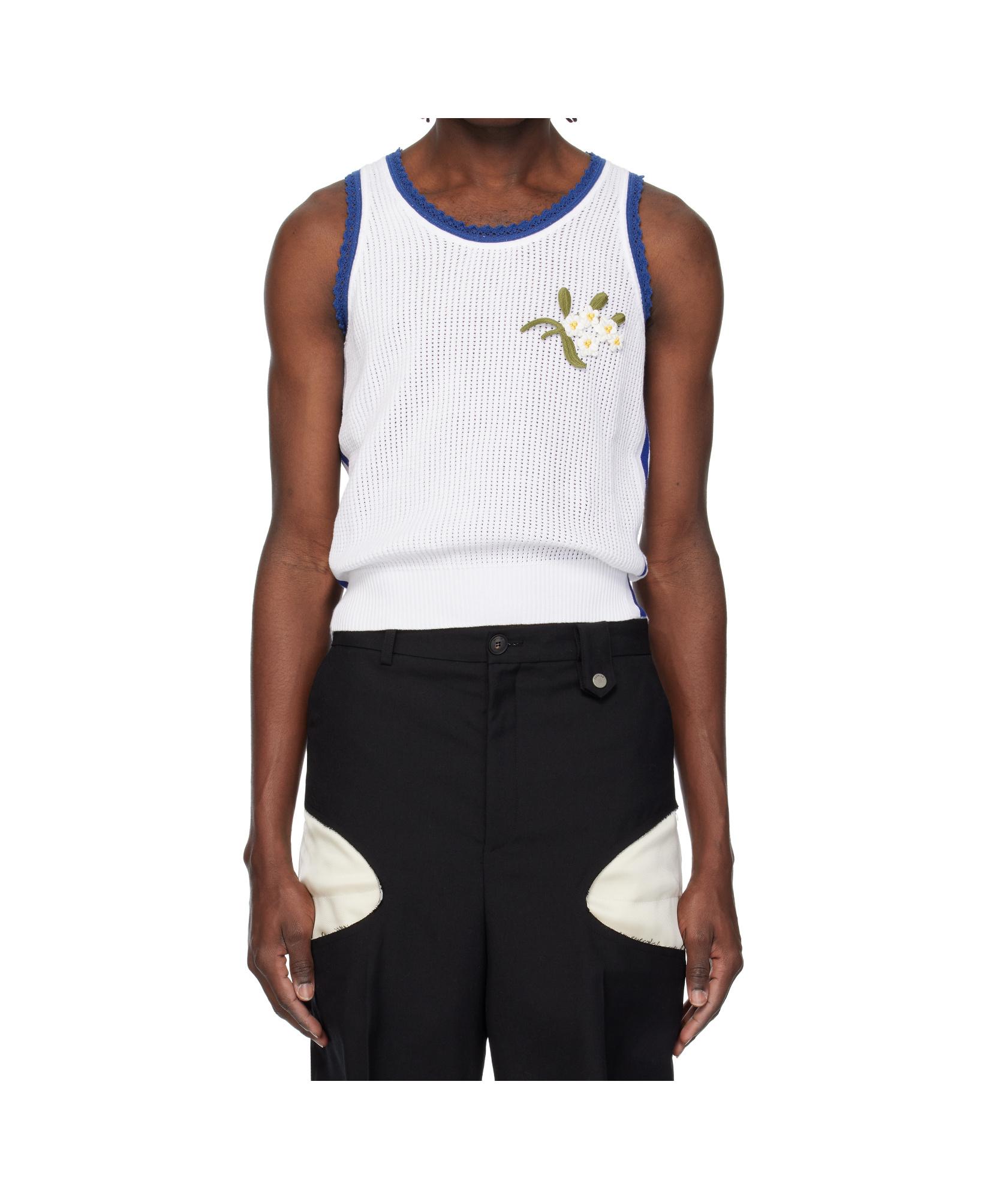 Egonlab Knit Tank Top in White for Men | Lyst Egonlab Knit Tank Top in White for Men | Lyst