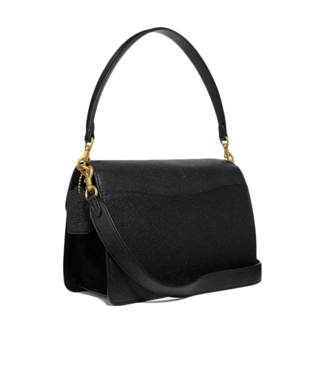 COACH C Logo Shoulder Bag in Black | Lyst
