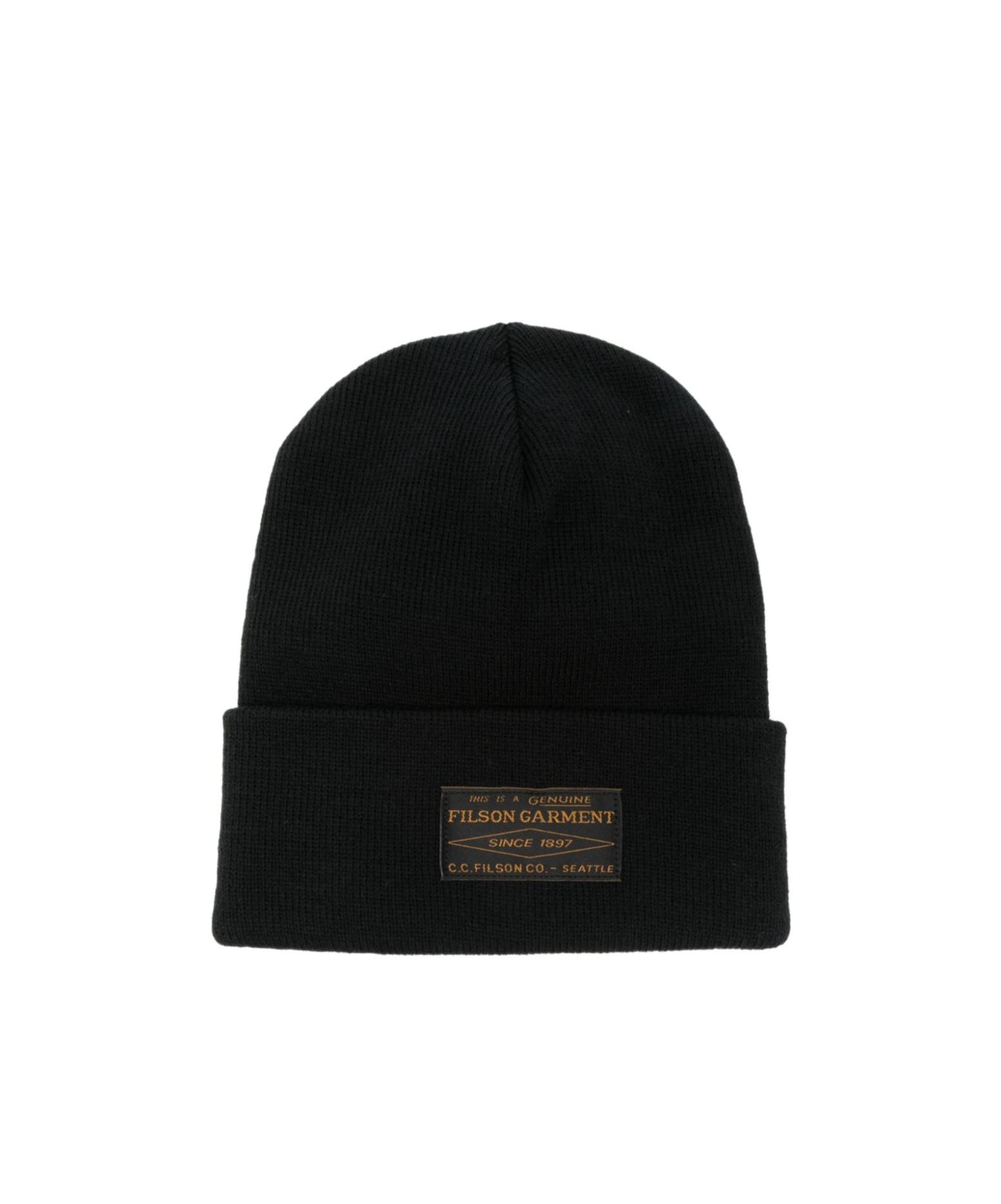 Filson Flanged Hat in Black for Men | Lyst