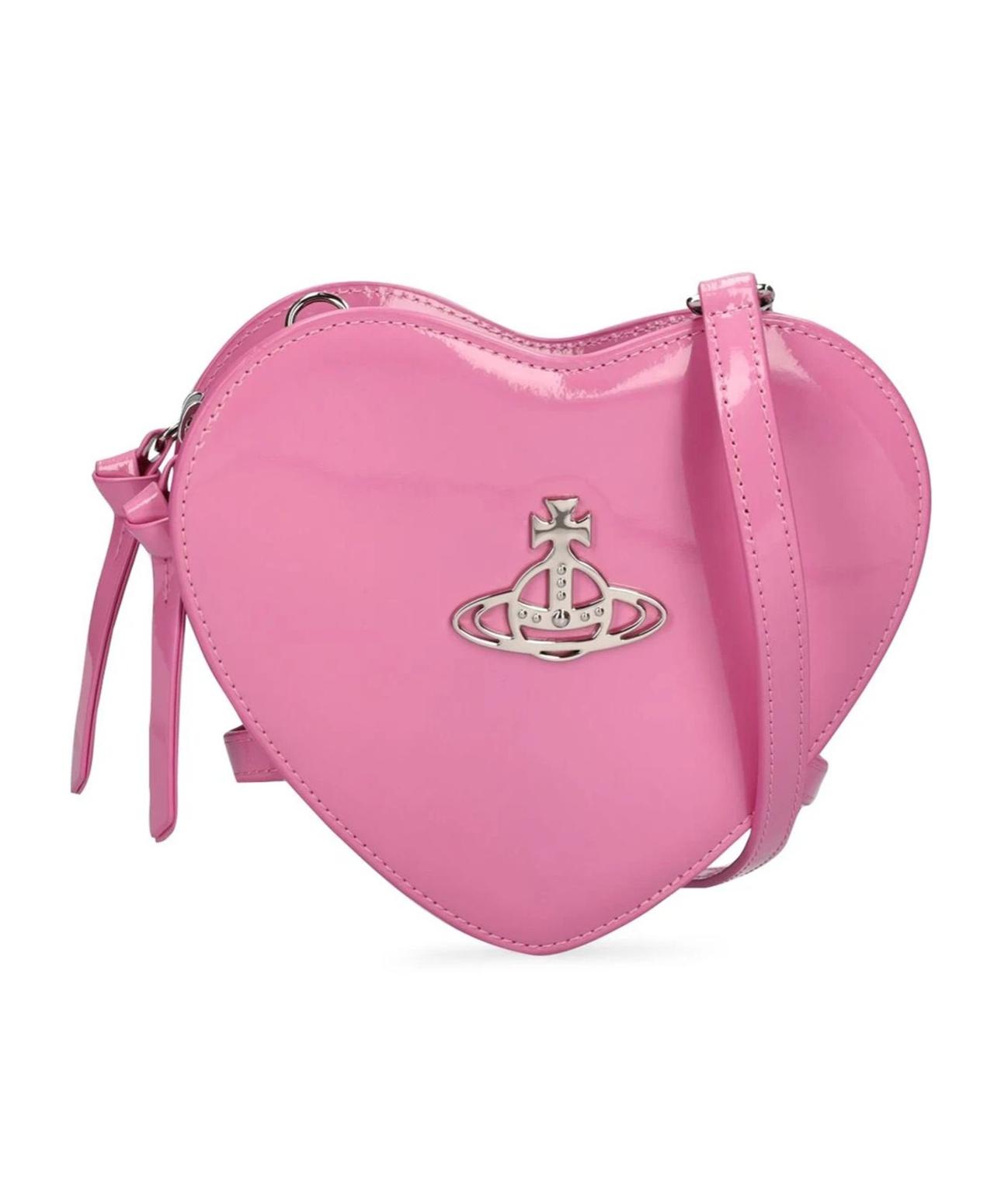 Vivienne Westwood Louise Heart-Shape Frame Crossbody Bag in Pink | Lyst