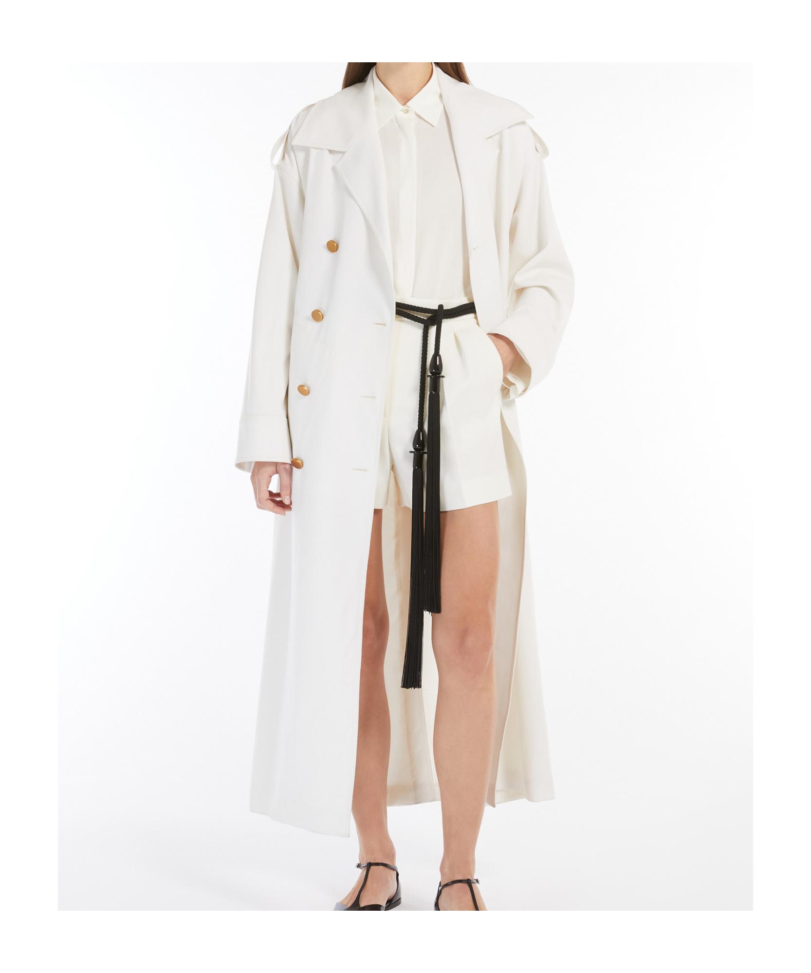 Designer White Double Breasted Wool Coats for Women - Up to Designer White Double Breasted Wool Coats for Women - Up to