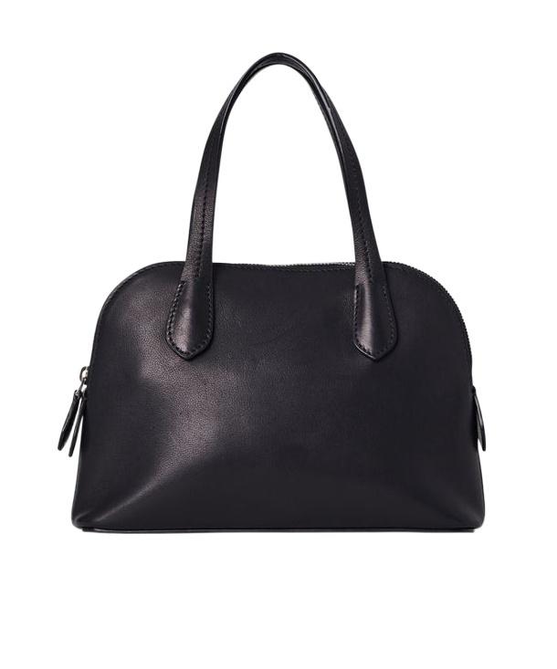 The Row Ingrid Logo Handbag in Black | Lyst