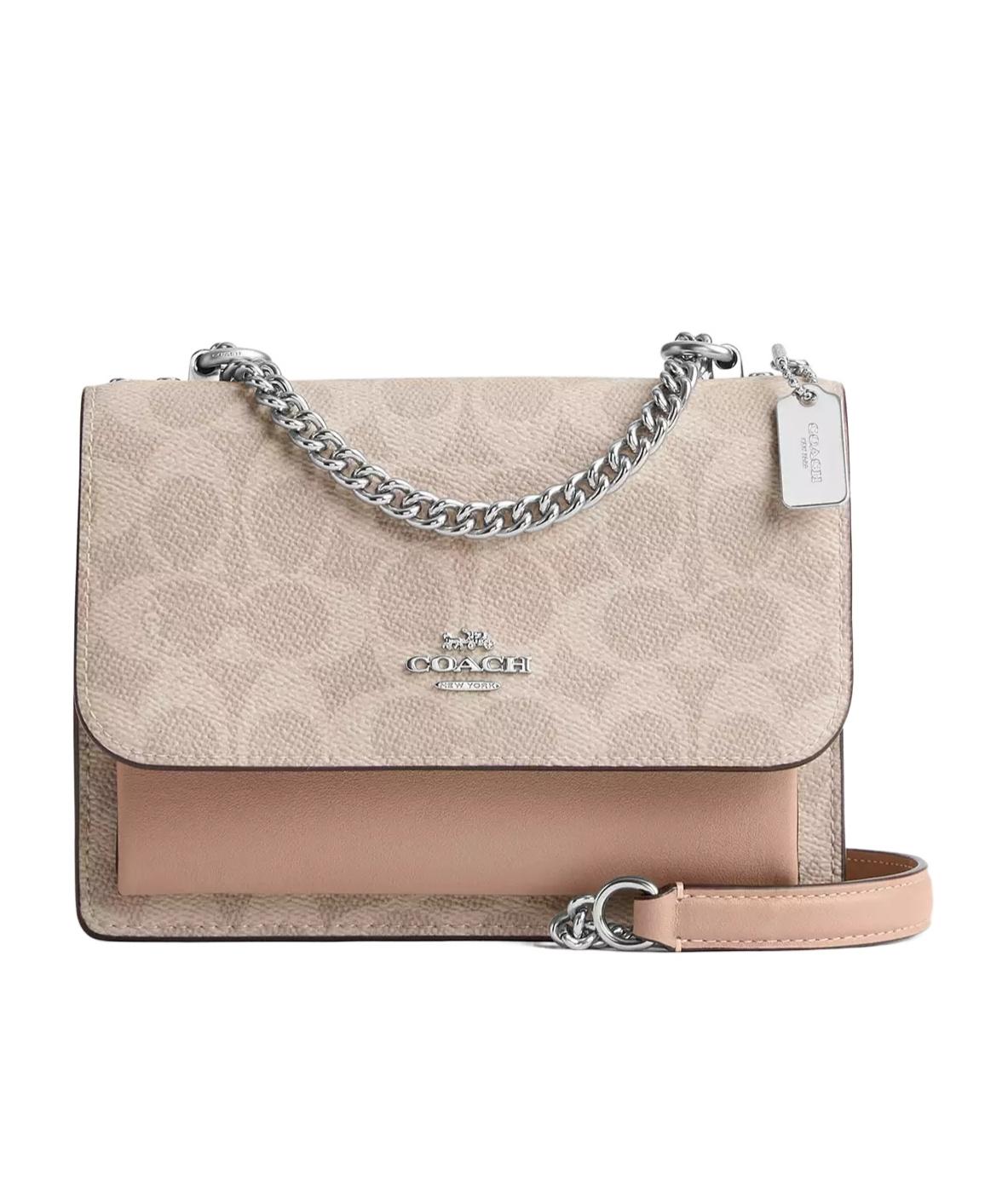 COACH Mini Claire Crossbody Bag in Gray | Lyst