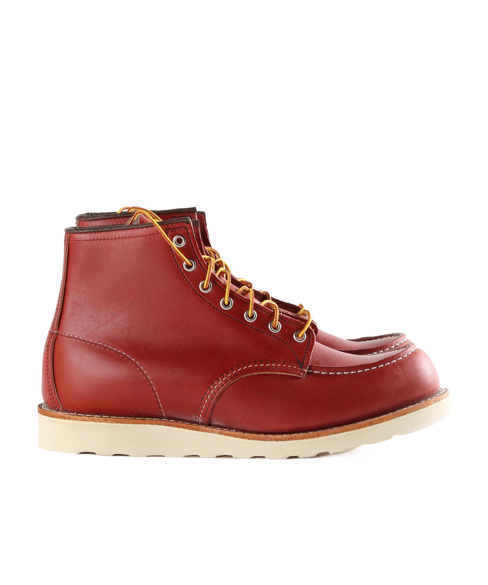 Red Wing Round-Head Laced Boots in Red for Men | Lyst