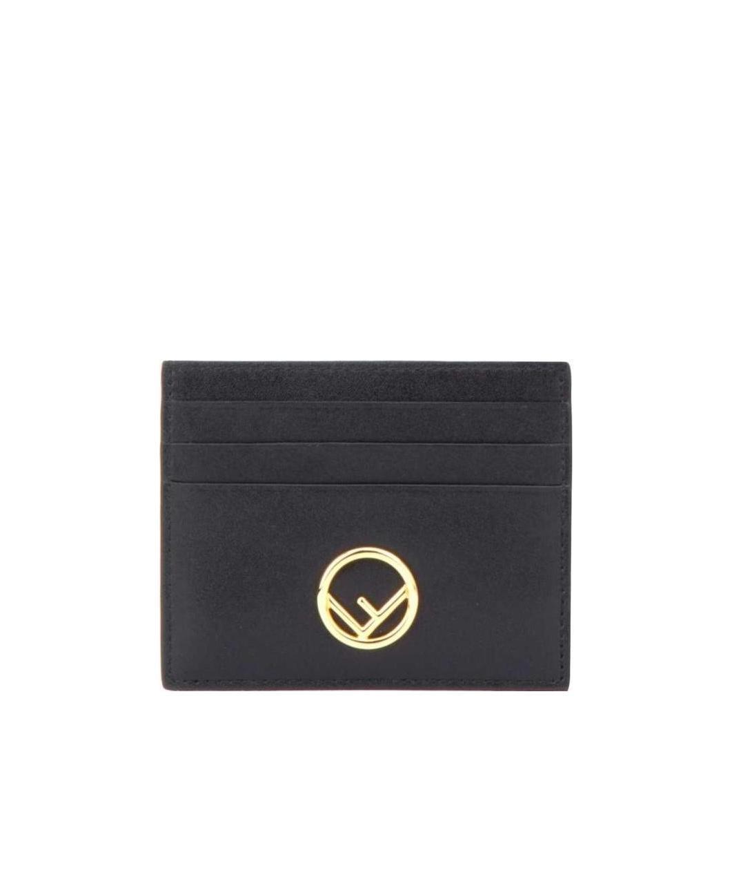 Fendi Logo Identification Card Clip in Blue | Lyst