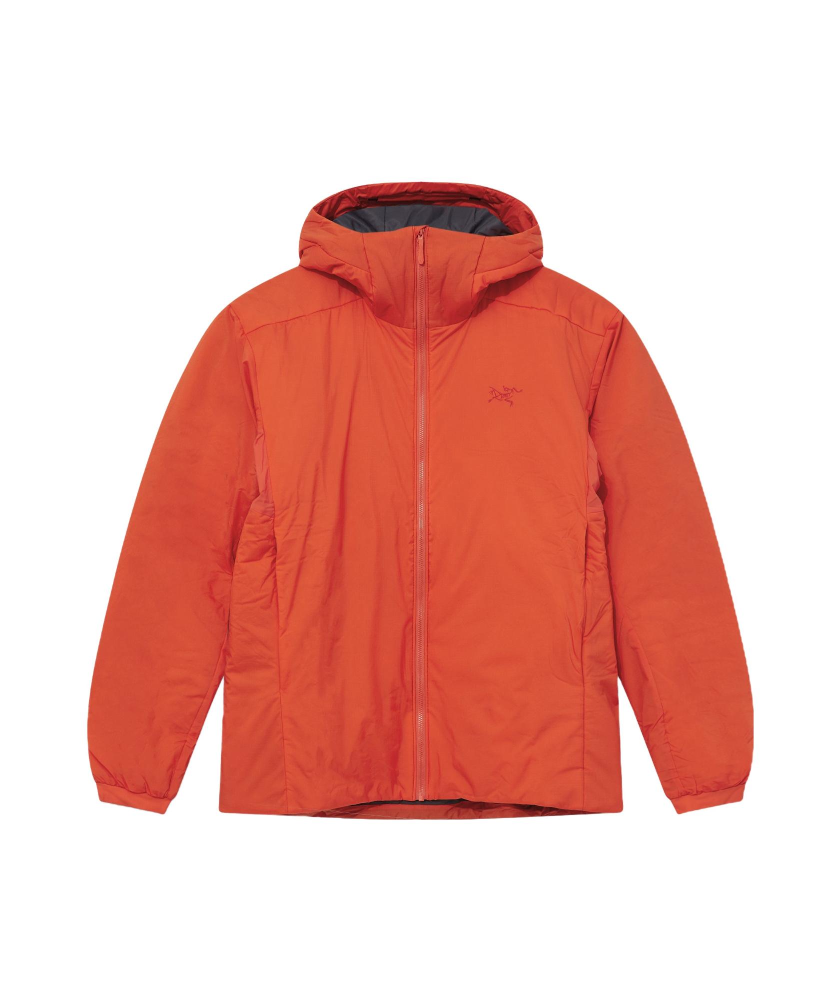 Arc'teryx Atom Heavyweight Hood Hooded Casual Jacket in Red for Men | Lyst
