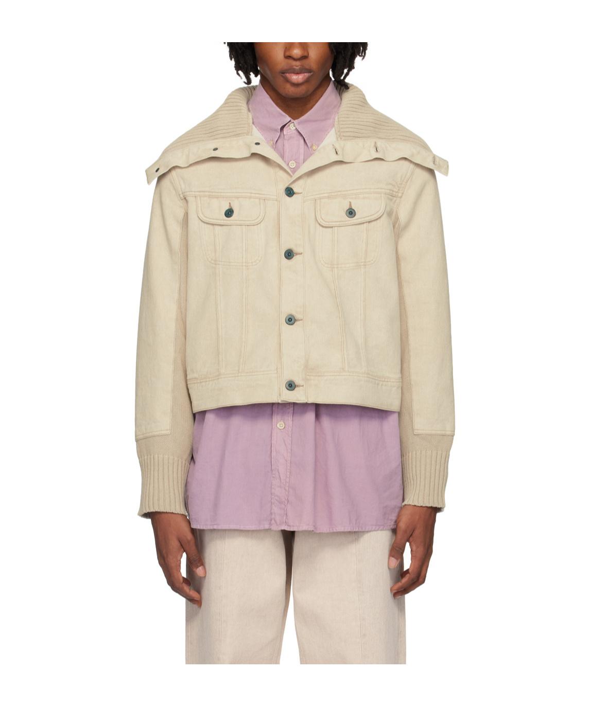 Our Legacy Fuse Denim Jacket in Natural for Men | Lyst