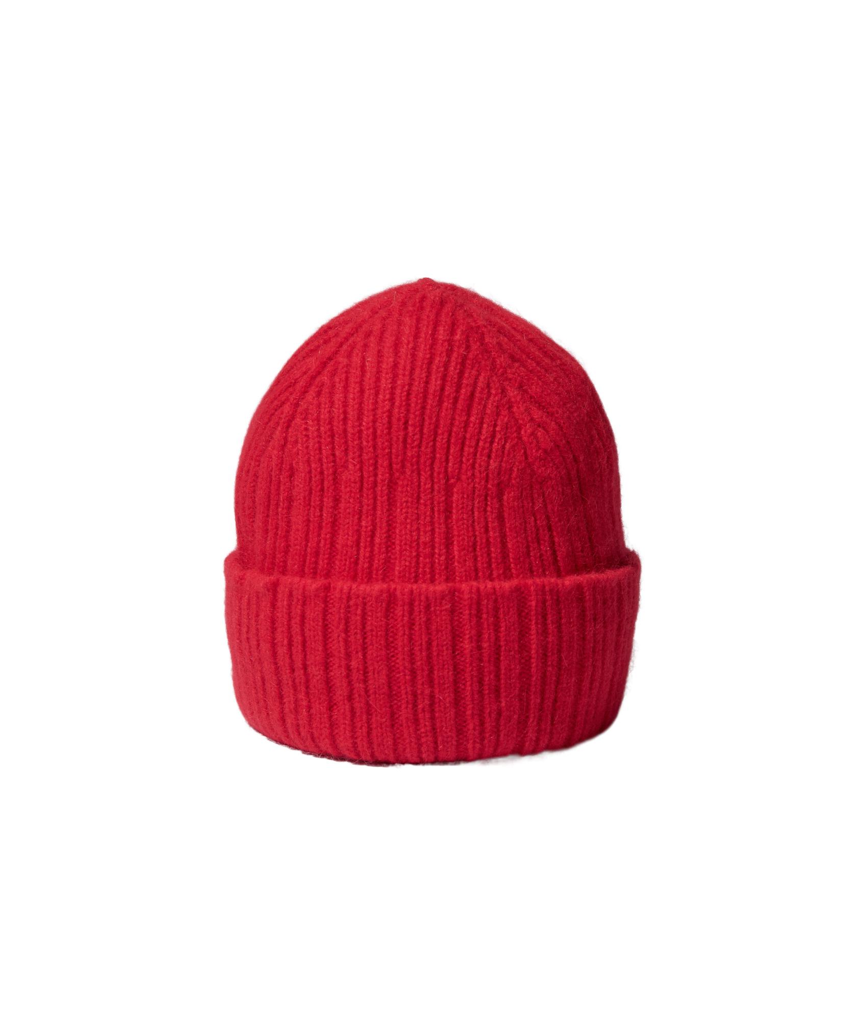 Drake's Knitting Hat in Red for Men | Lyst