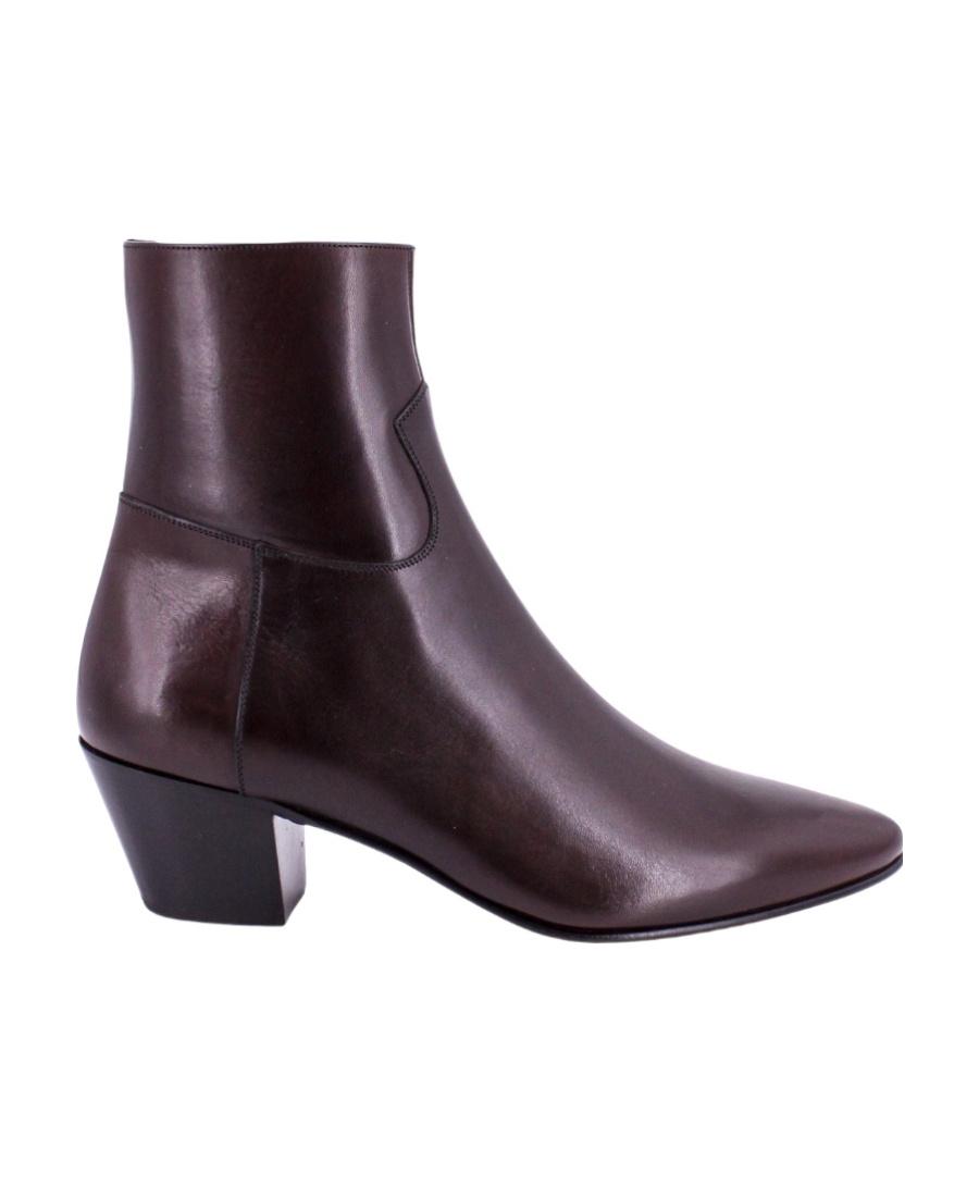 Celine Jacno Zipper Boots in Purple for Men | Lyst