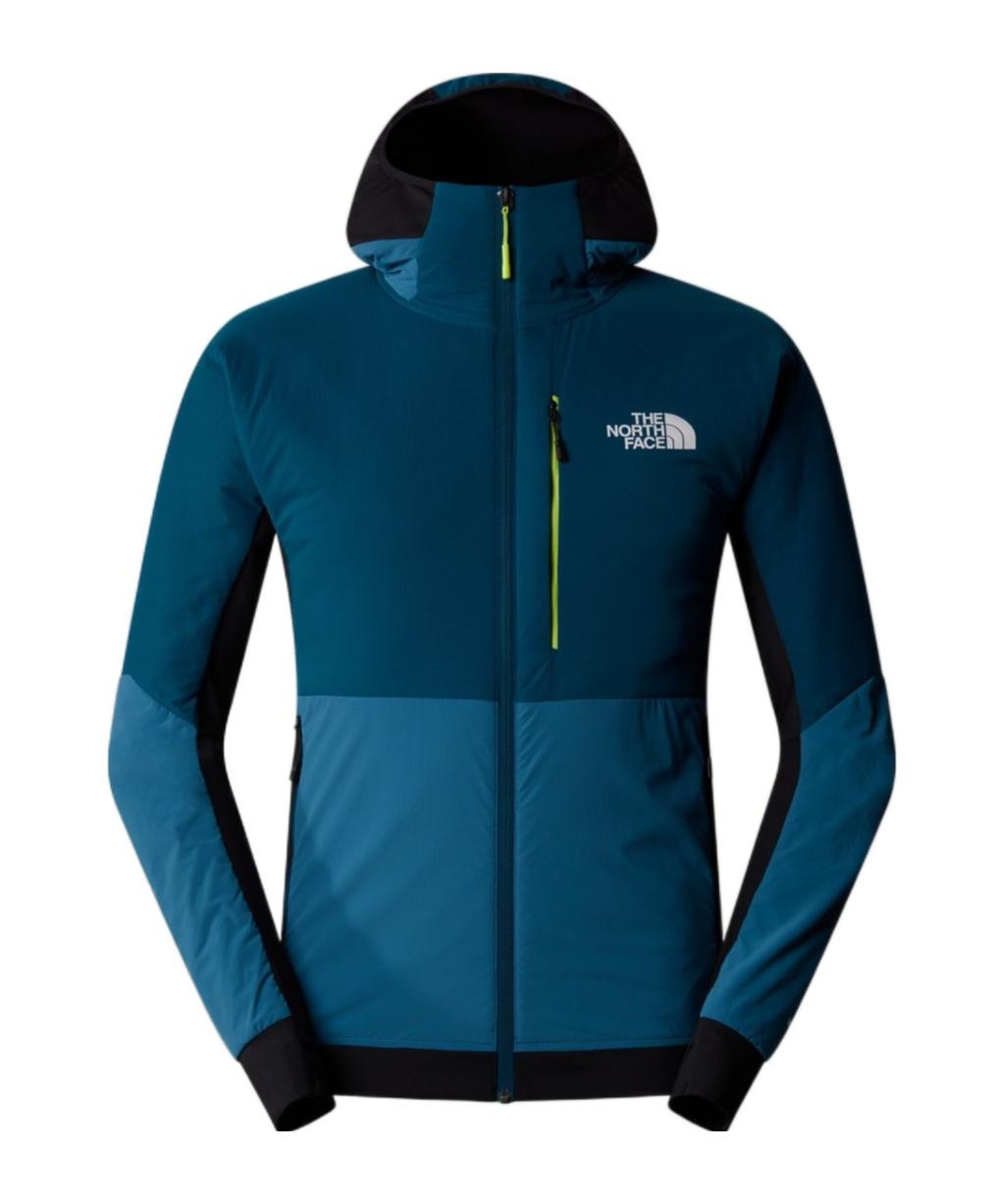 The North Face Bintal Hybrid Ventrix Hooded Jacket in Blue for Men | Lyst