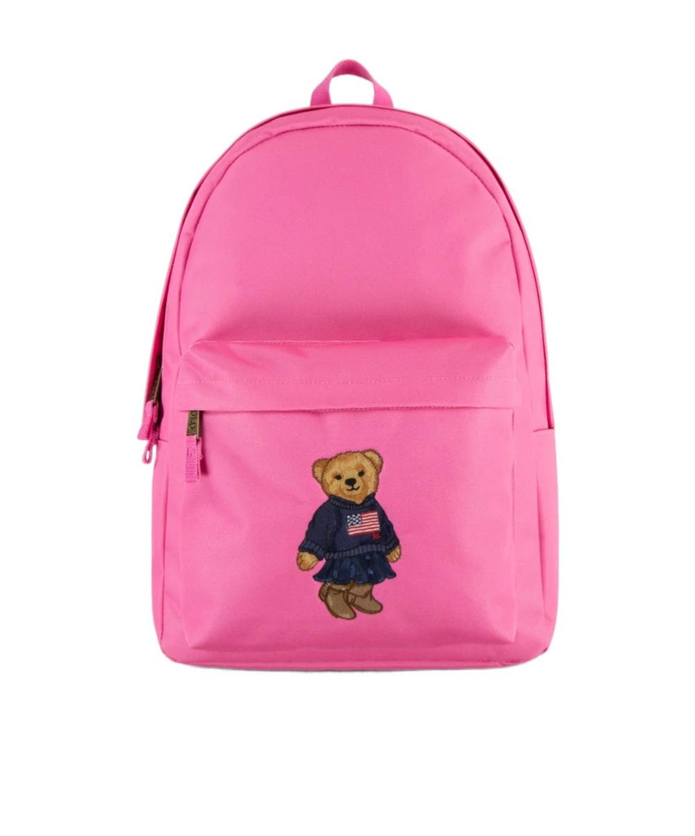 Polo Ralph Lauren Zippered Backpack in Pink | Lyst