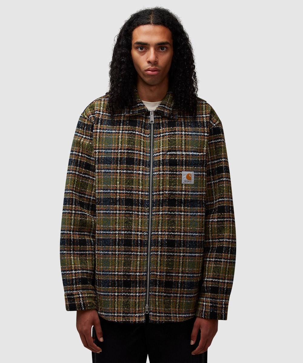 Carhartt Stroy Shirt Jacket (Stroy Check in Brown for Men | Lyst