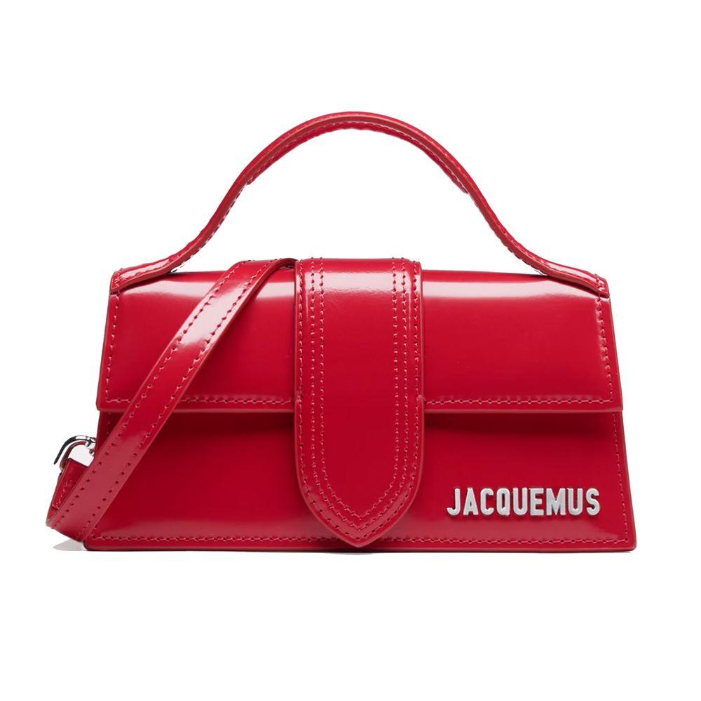 Jacquemus Red Leather Crossbody Bag | Lyst