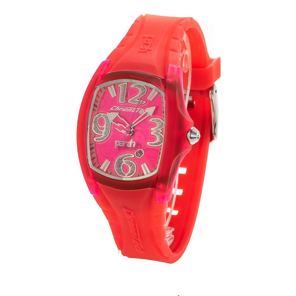 Chronotech Red Rubber Watch | Lyst UK