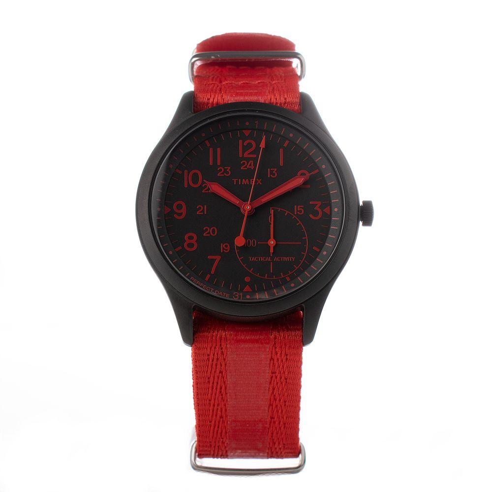 Timex Red Nylon Watch for Men | Lyst